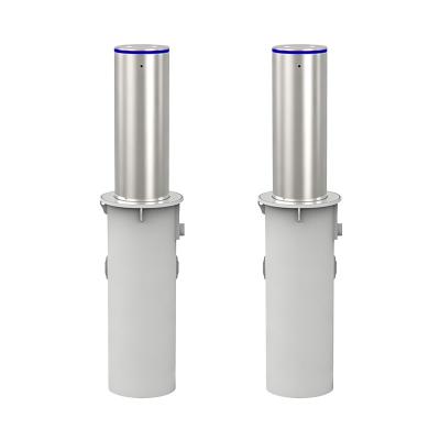 China IP68 Waterproof No Drainage Required Automatic Rising Bollard with 300W Motor Power for Secure Parking Management for sale