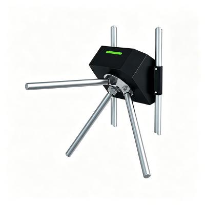 China 24V DC Power Slim Smart Tripod Turnstile with 304 Stainless Steel and 550mm Passage Width for Public Transport for sale