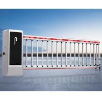 China Customizable 5 Meter Arm 200W DC Motor RS485 Automatic Barrier Gate for Vehicle Access Control for sale