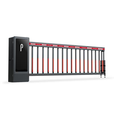 China Heavy Duty Stainless Steel 200W 5m Boom Length Automatic Barrier Gate for Vehicle Security for sale