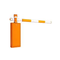 China Intelligent Flat Open Brushless Swing Boom Vehicle Access Control Barrier Gate with 150W Motor for Low-Ceiling Parking for sale