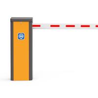 China Heavy Duty Brushless Motor Parking Barrier Gate With Worm Gear Transmission And 3-6M Boom Length For High Traffic Areas for sale