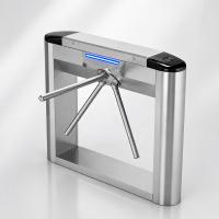 China 180mm Slim Design Bi-directional Tripod Turnstile Gate with LED Indicators and 304 Stainless Steel for Pedestrian Access Control for sale