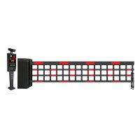 China Wholesale Heavy-duty Intelligent Parking Barrier Gates with 6-meter Fence Arm Brushless DC Motors Suitable for Logistics Park for sale