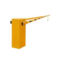 China 12M Boom Length Double Straight Arm Automatic Barrier Gate with Remote Control for Highway Toll Gate System for sale
