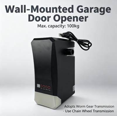 China Wall-Mounted Garage Door Opener with 100kg Lifting Capacity and Tuya WIFI App Remote Control for sale