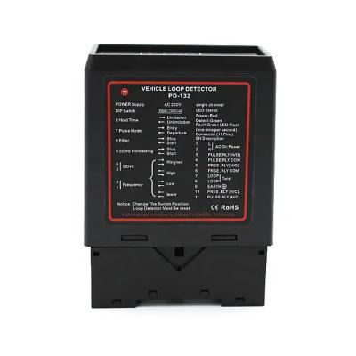 China 220V/110V Single Channel Vehicle Loop Detector with 10ms Reaction Time for Parking Access Control for sale