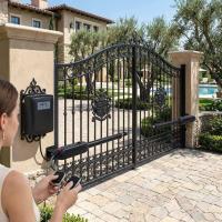 China Smart WiFi Swing Gate Opener with 400kg Max Load and 30M Remote Control Automatic Gate Motor Kit for sale