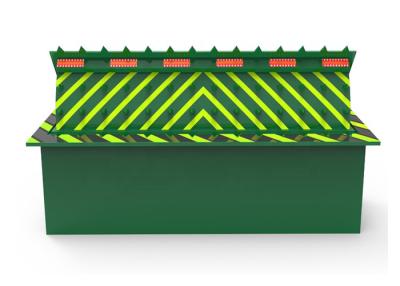 China Full Automatic Hydraulic Road Blocker with LED Light Warning and 380V Power Supply Made from A3 Steel for sale