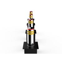 China SS304 Hydraulic Automatic Rising Bollards with 3s to 6s Adjustable Time and 80T Loading Capacity for sale