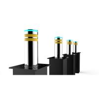 China Automatic Rising Bollards with 50m-100m Remote Control SS304 Stainless Steel and 80T Loading Capacity for sale