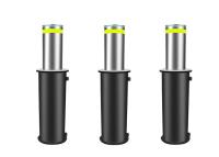 China 304 Stainless Steel Hydraulic Rising Bollard with 70T Loading Capacity and 3-6s Lifting Time for Security for sale