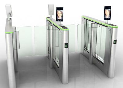 China IP54 Pedestrian Swing Barrier Gate with 5 Million Times Service Life and Bi-directional Swing for sale
