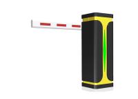 China Remote Control Automatic Barrier Gate with 100W DC Servo Motor and 0.6s Adjustable Speed in Mild Steel for sale