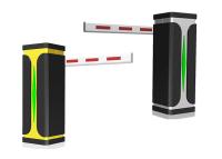 China Adjustable Speed Automatic Barrier Gate with 100W DC Brushless Servo Motor for Vehicle Barrier System for sale