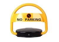 China Solar Remote Control Car Parking Lock with 390mm Rising Height and Steel Rolling Frame for Secure Parking Space Protection for sale