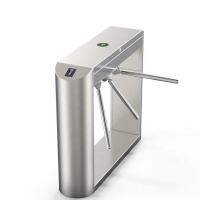 China 510mm Arm Length 304 Stainless Steel Tripod Turnstile Gate with 35 Person Per Minute Flow Rate for sale