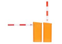 China Solar Panel Supported 0.6s Speed 6m Boom Length Automatic Barrier Gate for Parking Lots for sale
