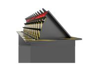 China 80T Loading 3.7KW A3 Steel Hydraulic Road Blocker for Vehicle Access Control for sale