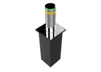 China 100 Meter Remote Control SS304 Hydraulic Rising Bollard with 600-1000mm Height Adjustable for sale