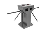 China SS304 Bidirectional Waist Height Tripod Turnstile Gate with 510mm Arm for Access Control for sale