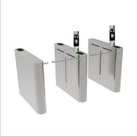 China SS304 Stainless Steel Bi-Directional Drop Arm Turnstile Gate with 450mm Arm Length for Secure Access Control for sale