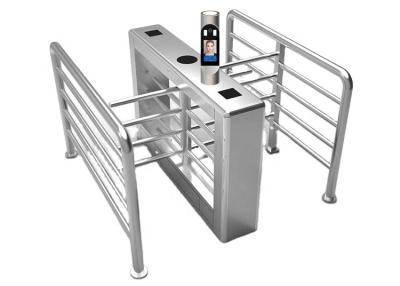 China 40cm Arm 40W SUS304 Stainless Steel Half Height Turnstile Access Control Security Gate for sale