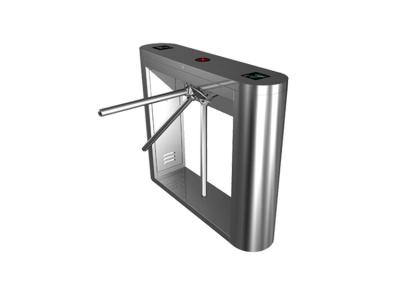 China 1.2mm SS304 Low Noise Operation 35persons/min Access Control Tripod Turnstile Gate for sale
