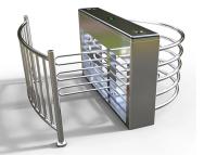 China Waist Height Revolving Turnstile Gate with 30 people/min Passing Speed, 0.2S Response Time, and 40W Power for sale