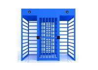 China 38mm Tube Full Height Turnstile with 0.2S Response Time and SS304 Material for High Security for sale
