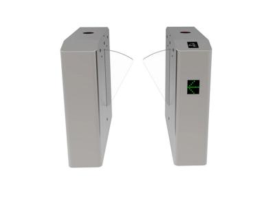 China 600mm Width RS485 Access Control Flap Barrier Gate with 3s Reset Time for sale