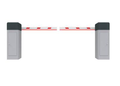 China Double Sensor 120W 6m Arm Automatic Vehicle Barrier Gate for Parking Control for sale