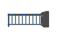 China 6m Arm IP44 250W Automatic Barrier Gate with Airborne Barrier System for sale