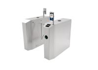 China SS304 Acrylic Flap Barrier Gate with 600mm Width for Access Control Turnstile for sale