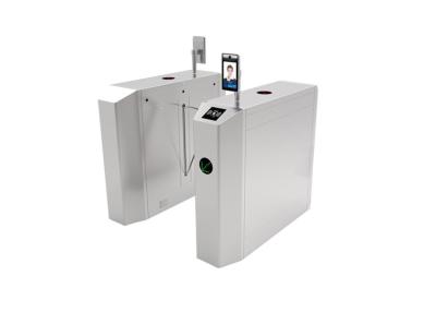 China SS304 Acrylic Flap Barrier Gate with 600mm Width for Access Control Turnstile for sale