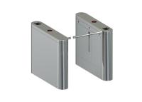 China Infrared Sensor 550mm Lane Width Drop Arm Turnstile with 304 Stainless Steel Construction for sale