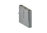 China SS304 NFC Access Control Drop Arm Turnstile with 30 Person Per Minute Flow Rate for sale