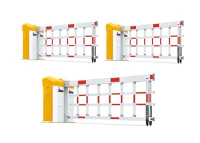 China 6m Arm SS316 Airborne Boom Barrier Gate with 9s Running Speed and 250W Power for sale