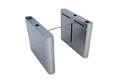 China Brushless DC Motor Drop Arm Turnstile with 100W Power and 30 Person Per Minute Capacity for sale