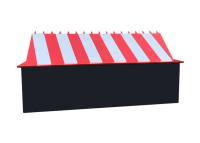 China A3 Steel 3.7KW 380V Hydraulic Road Blocker with 0.2s Buffer Time for High Security Vehicle Control for sale