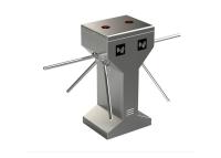 China Bidirectional SS304 Waist Height Tripod Turnstile Gate with 600mm Passage Width for Access Control for sale