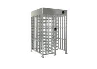 China IP44 QR Reader Full Height Turnstile with 90° Rotor for Single Lane Bi Directional Access Control for sale