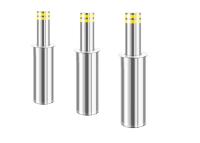 China SUS304 Stainless Steel Hydraulic Rising Bollard with 600mm Rising Height and Brushed Finishing for sale