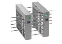 China Stainless Steel SUS304 Half Height Turnstile with 30W Power and 0.2S Response Time for Secure Pedestrian Access for sale