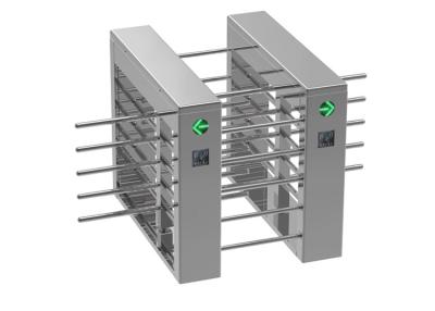China Stainless Steel SUS304 Half Height Turnstile with 30W Power and 0.2S Response Time for Secure Pedestrian Access for sale