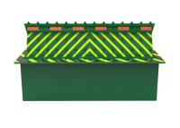 China 16mm Thickness 3.7KW PLC Control Hydraulic Road Blocker for High Security Access Control for sale