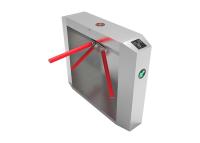 China Hydraulic Buffer Tripod Turnstile Gate with 550mm Width and IP45 Rating for Secure Access Control for sale