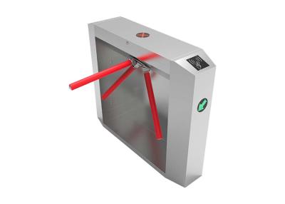 China Hydraulic Buffer Tripod Turnstile Gate with 550mm Width and IP45 Rating for Secure Access Control for sale