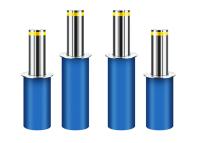 China IP68 Waterproof Automatic Rising Bollards with 5 Million Times Service Life and SS304 Stainless Steel Construction for sale
