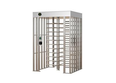 China Single Lane RS485 Full Height Turnstile with 2CBM Package Volume and IP54 Waterproof Security Pedestrian Gate for sale